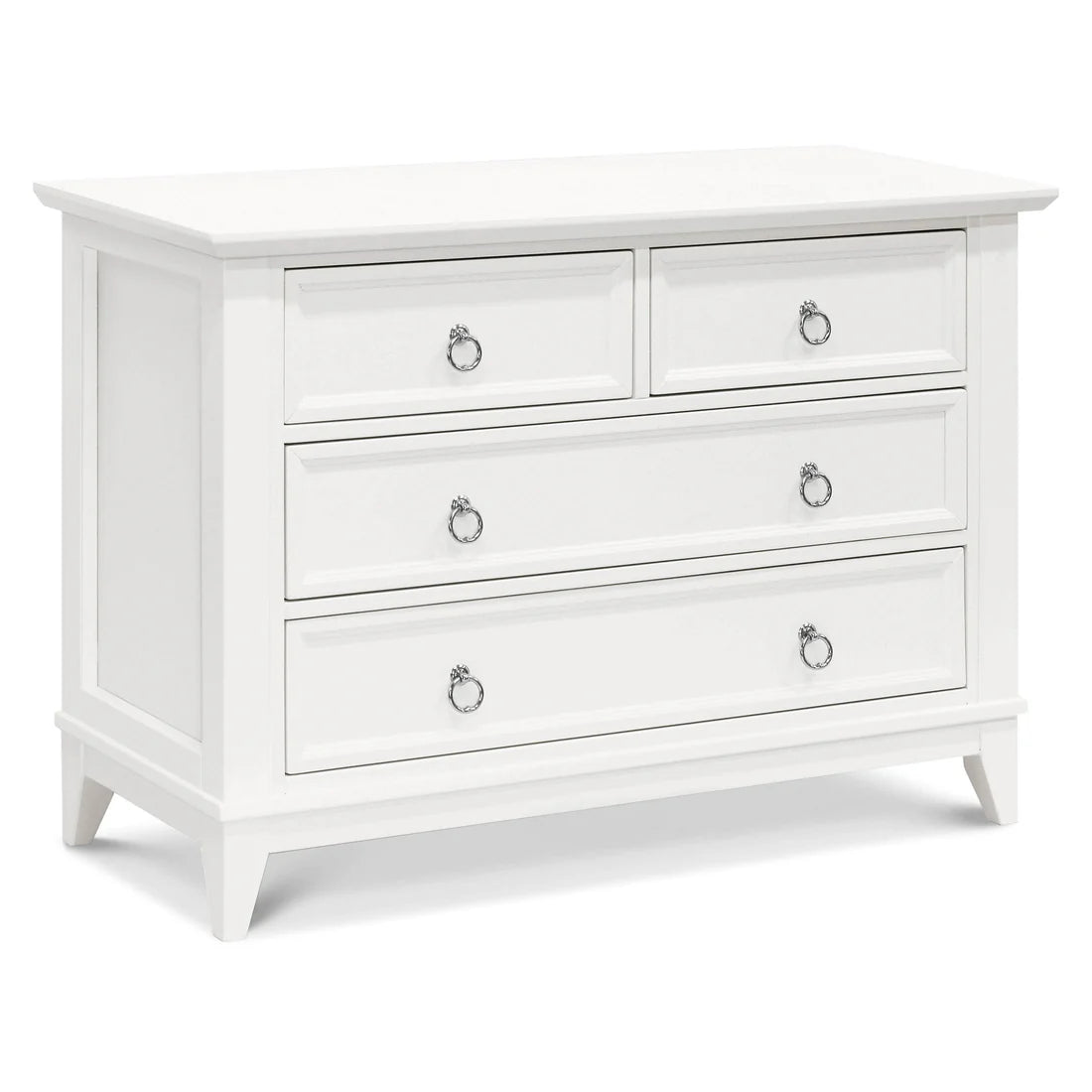 Emma Regency 4 Drawer Dresser in Warm White – piccolinobaby